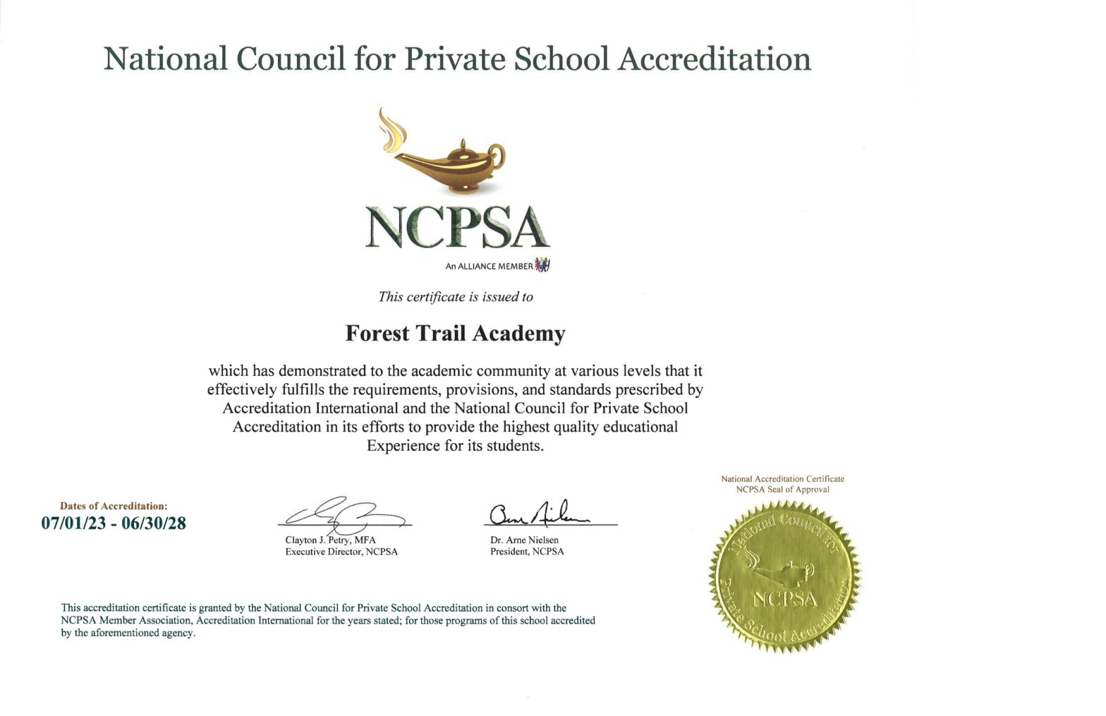 International Programs | Forest Trail Academy Online School